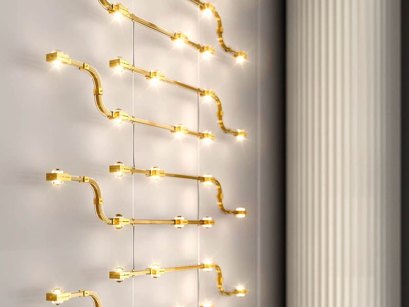 RAQAM N2 BASIC BATCH B16 MODULO 6X16 Pendant lamp By Masiero