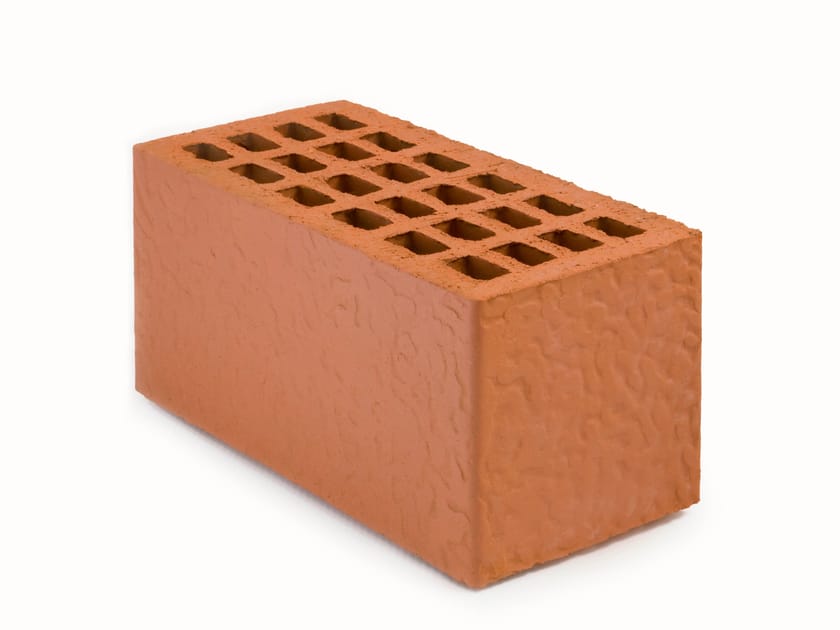 Doppio UNI da 12 Rullato Blocco in laterizio By FORNACI SCANU