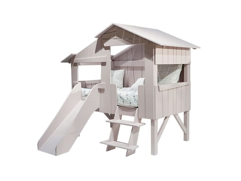 TINY TREEHOUSE Loft MDF bed By Mathy by Bols | design François Lamazerolles