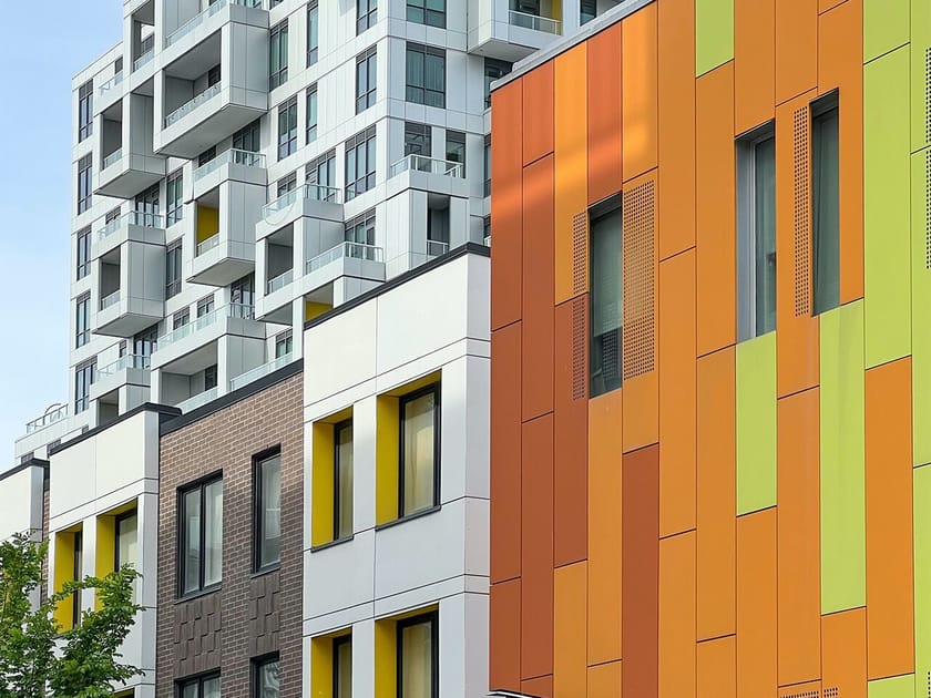 HUWAI-HPL EXTERIOR FACADE Pannello per facciata in HPL By MaxForm