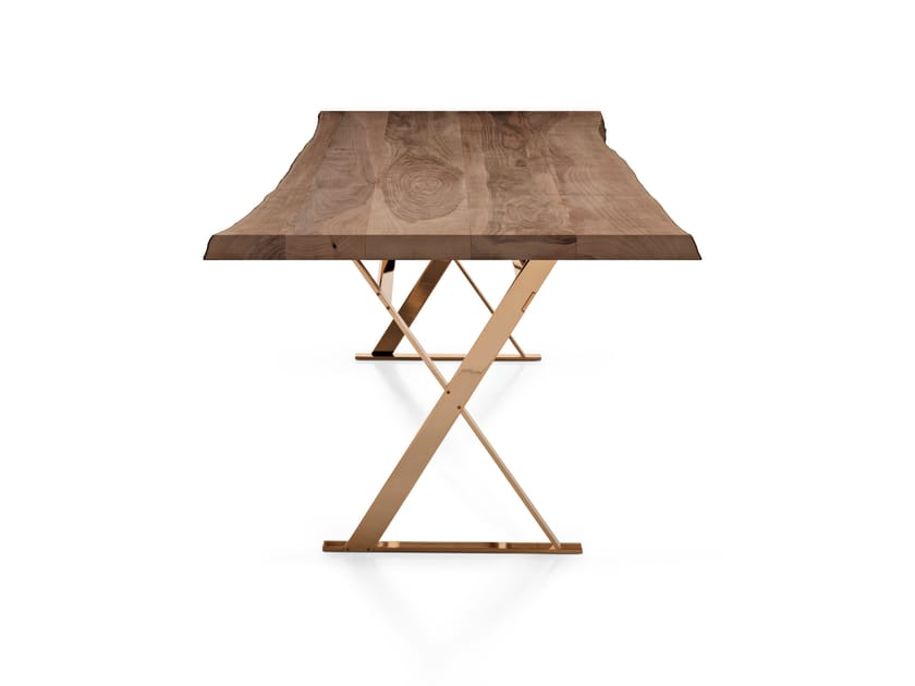 PATHOS 50 Rectangular walnut table By Maxalto | design Antonio Citterio