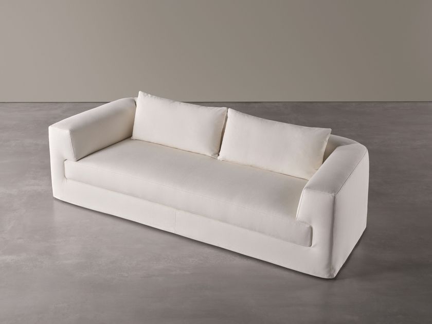 ROGER GHOST Fabric sofa with removable cover By Meridiani | design ...