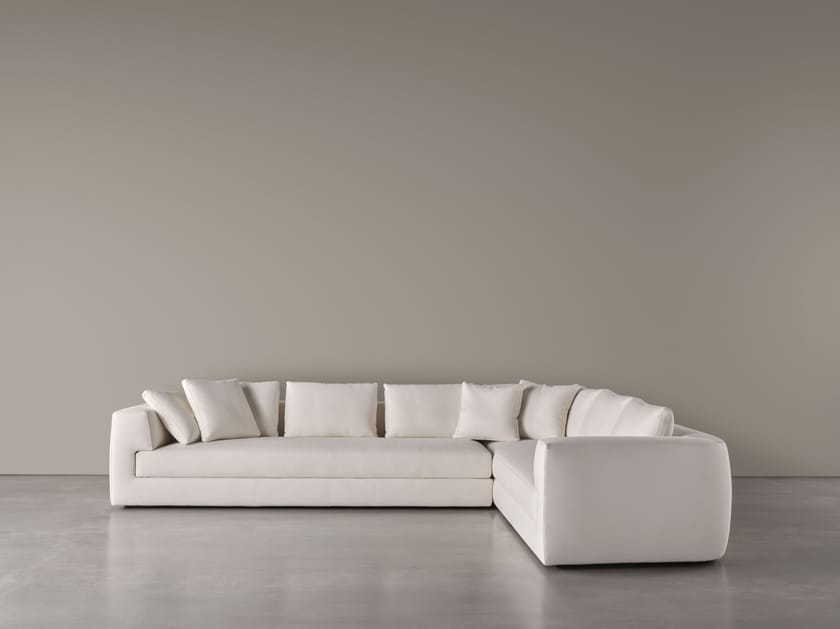 ROGER Modular fabric sofa with removable cover By Meridiani | design ...