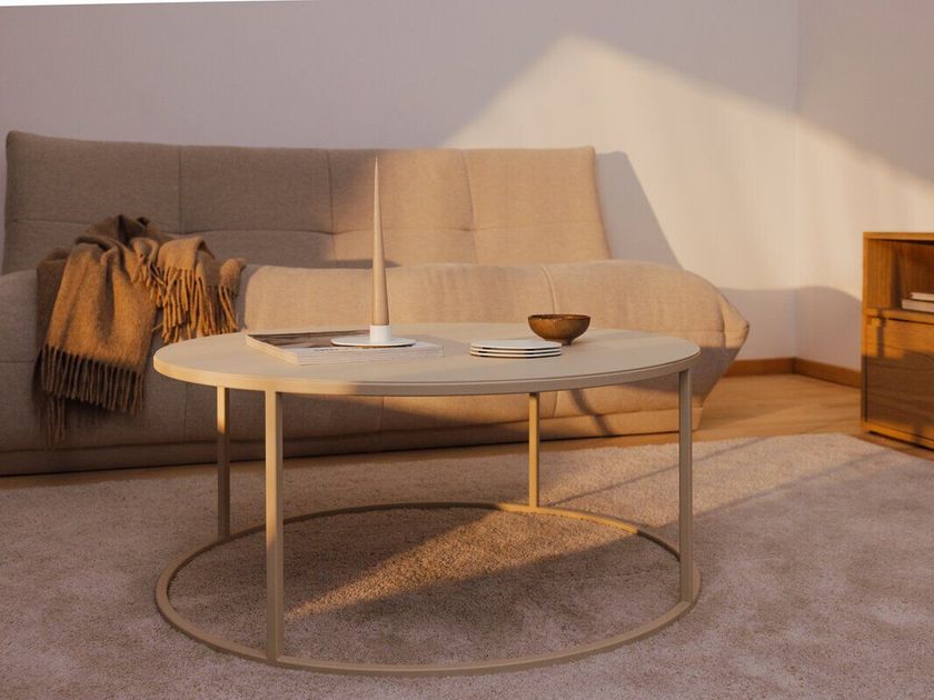 VESINA X Mesa de centro By Metallbude