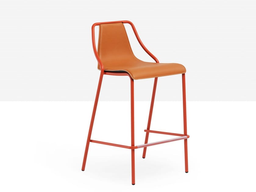 OLA H65 M CU High metal stool By Midj