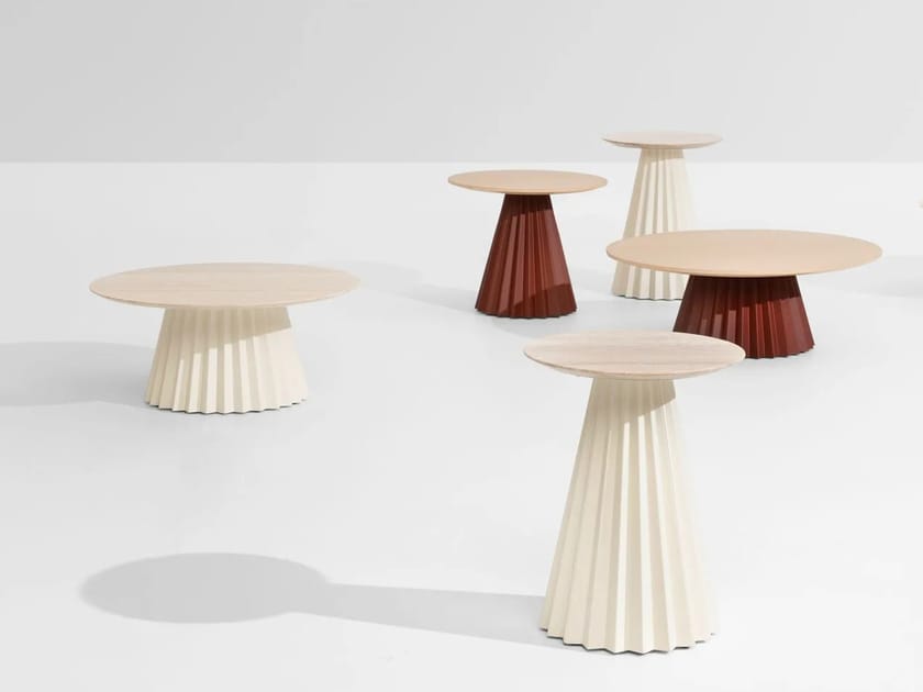 PLISSÉ COFFEE TABLES Tavolino By Midj