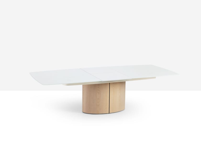 SESAMO Extending wooden table By Midj