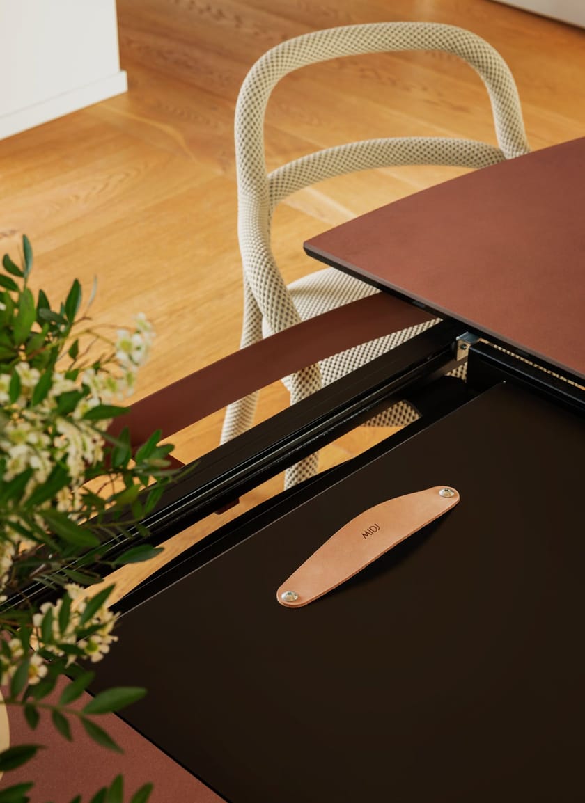 SESAMO Tavolo allungabile in legno By Midj