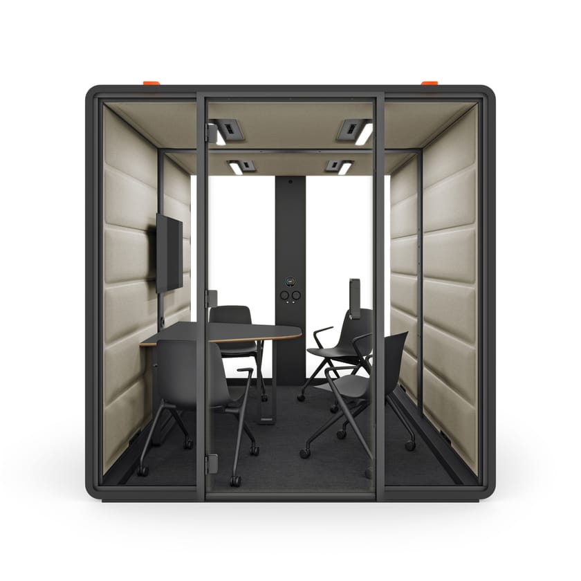 HUSHFREE.ACCESS.L Acoustic meeting pod By Mikomax Smart Office