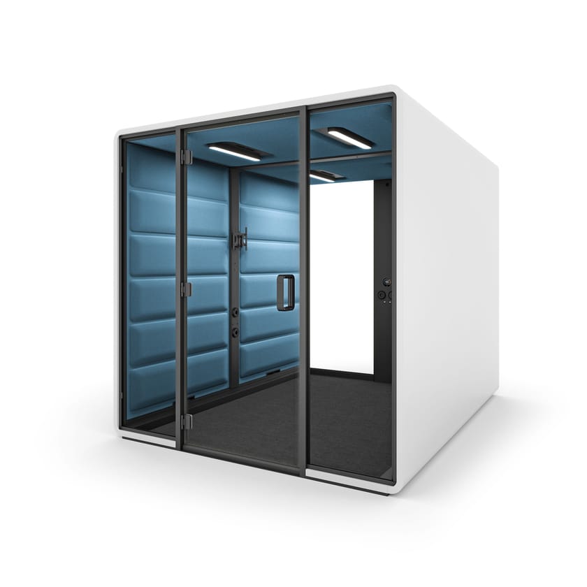 HUSHFREE.ACCESS.L Acoustic meeting pod By Mikomax Smart Office