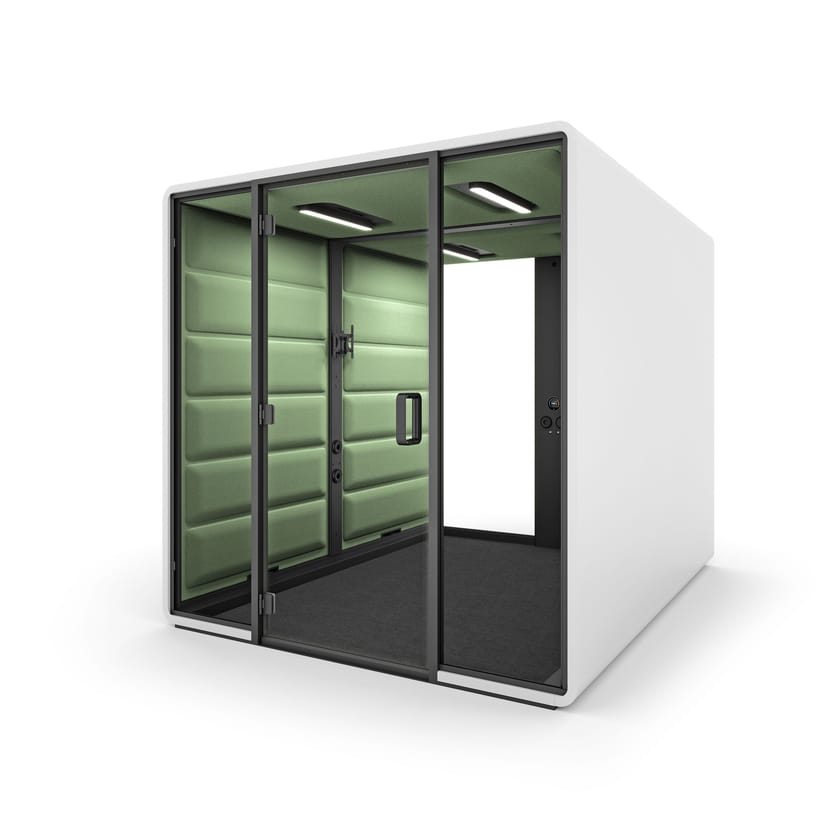 HUSHFREE.ACCESS.L Acoustic meeting pod By Mikomax Smart Office