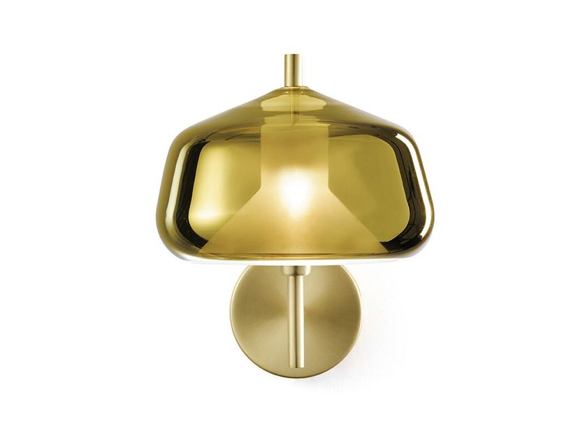 X-RAY Borosilicate glass wall light By Miloox | design Davide Negri