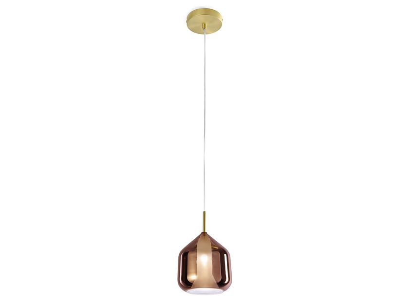 X-RAY Borosilicate glass pendant lamp By Miloox | design Davide Negri