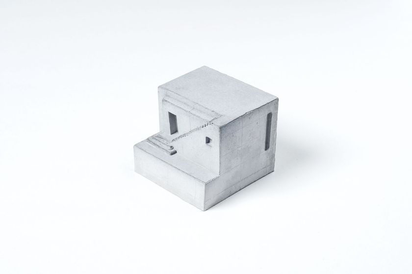 Concrete architectural model Miniature Concrete Home #2 By mim studio ...