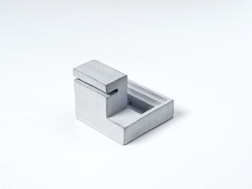 Concrete architectural model Miniature Concrete Home #5 By mim studio ...