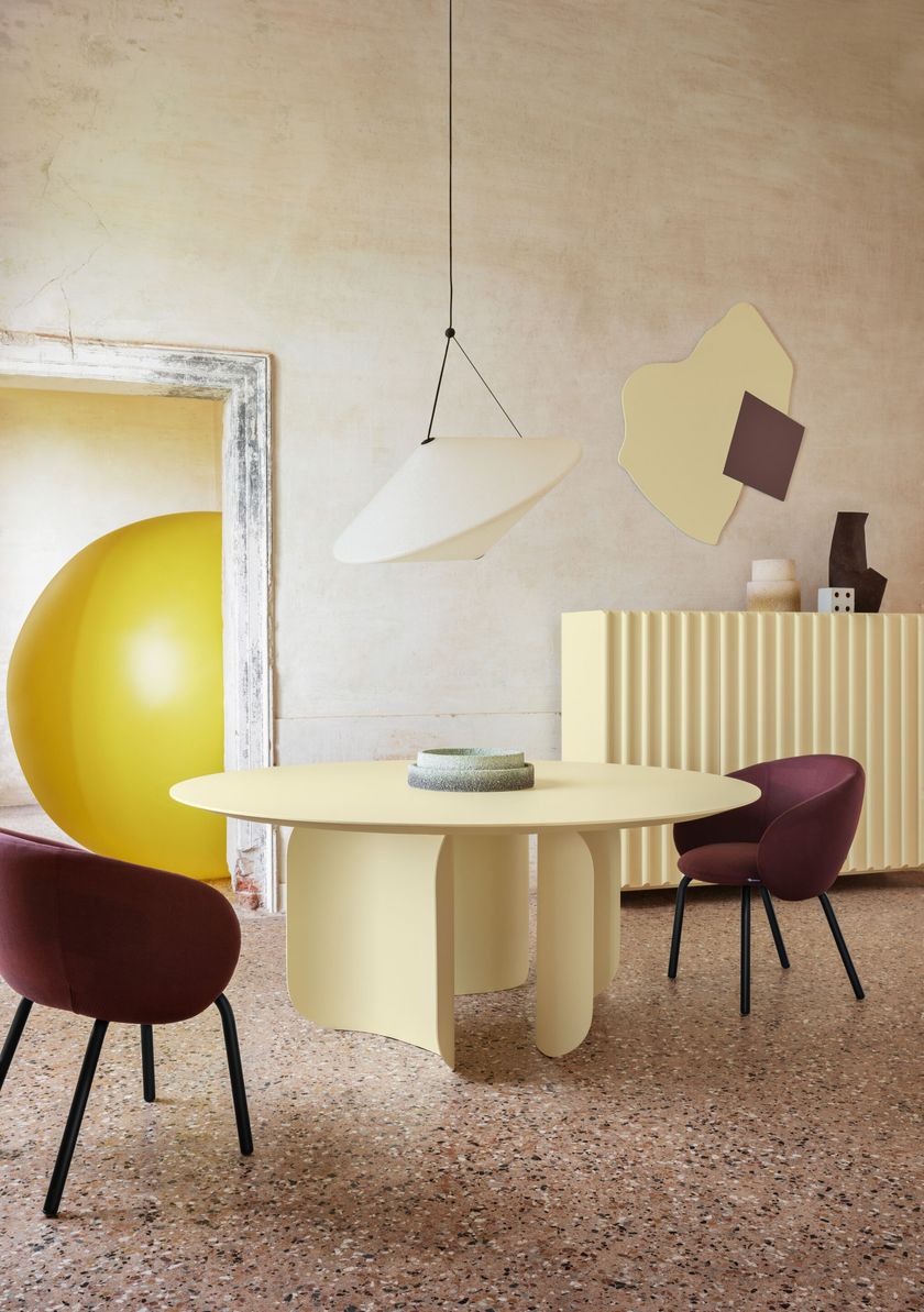 BARRY Round table By Miniforms | design Alain Gilles