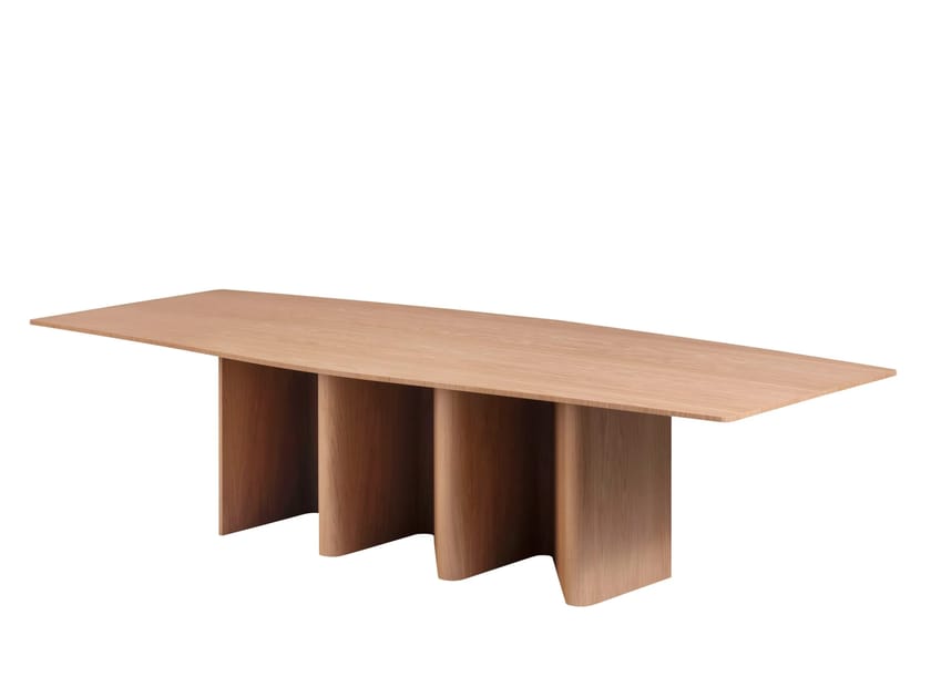 NAMI Barrel-shaped dining table By Miniforms