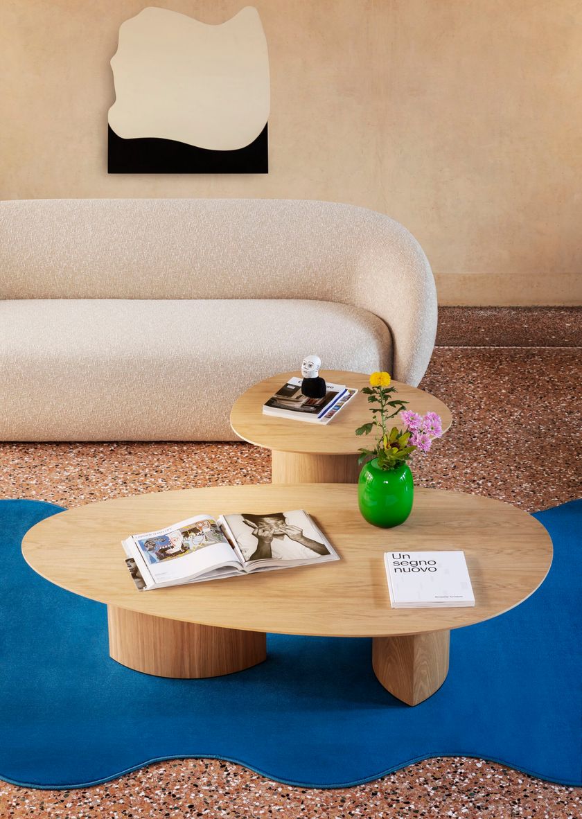 PLAUTINO Wooden coffee table By Miniforms