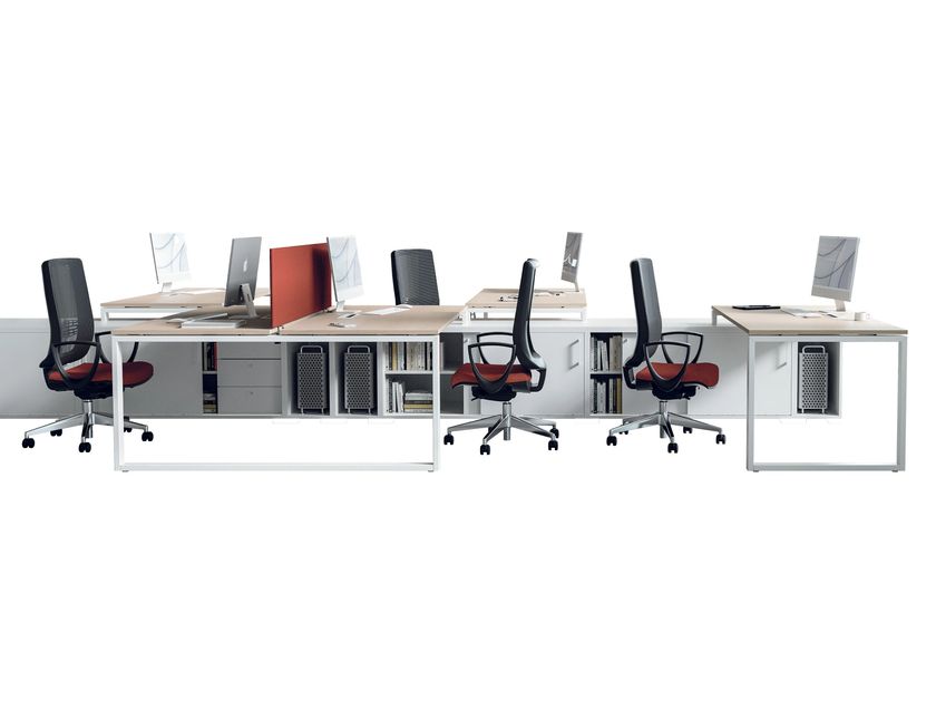 QUADRO Office desk By Mobil Office Furniture