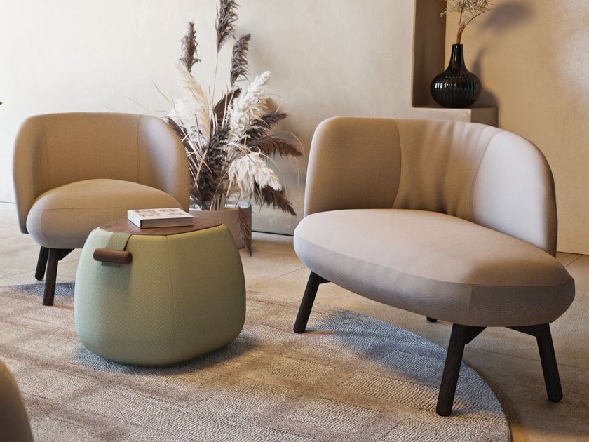 THALIA R01 Easy chair By Mobitec