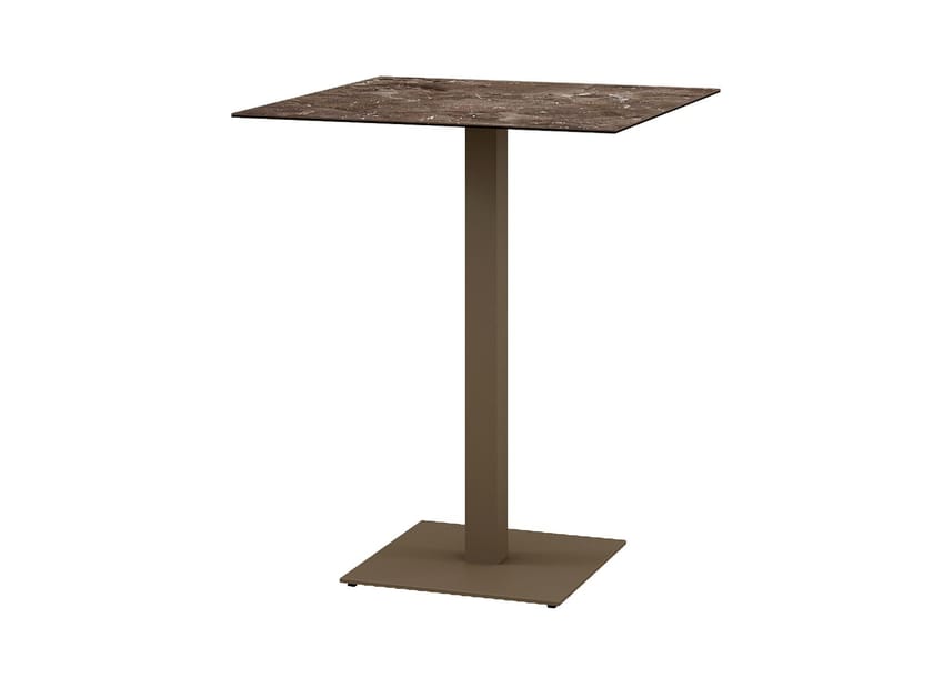 DADO Square ceramic high table By Mobliberica