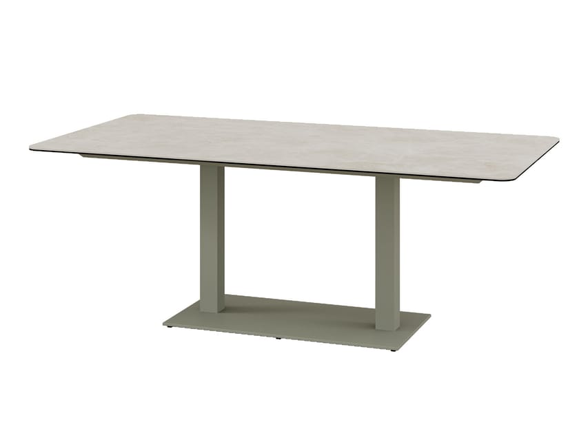 DADO Rectangular ceramic dining table By Mobliberica