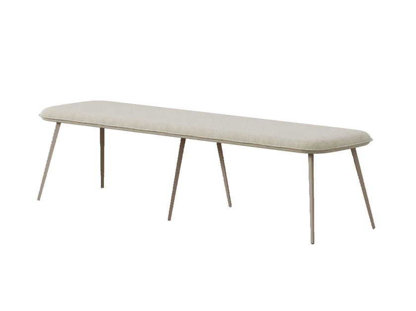 KEDUA Fabric bench By Mobliberica | design Santiago Sevillano