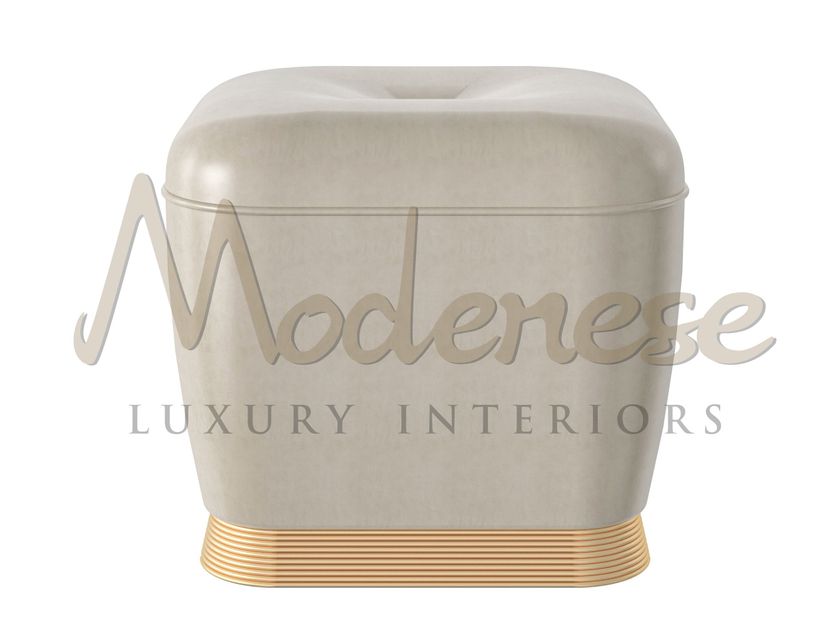URBAN CHIC Pouf By Modenese Luxury Interiors
