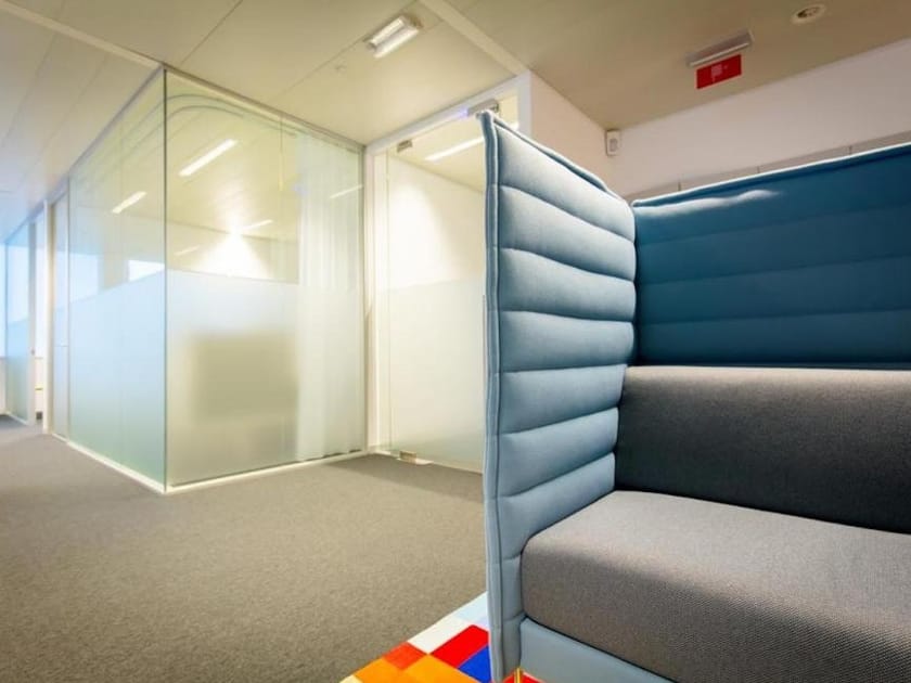 Glass office partition Modular office walls By AVC Gemino