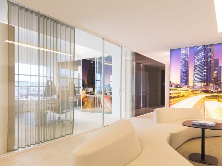 Glass office partition Modular office walls By AVC Gemino