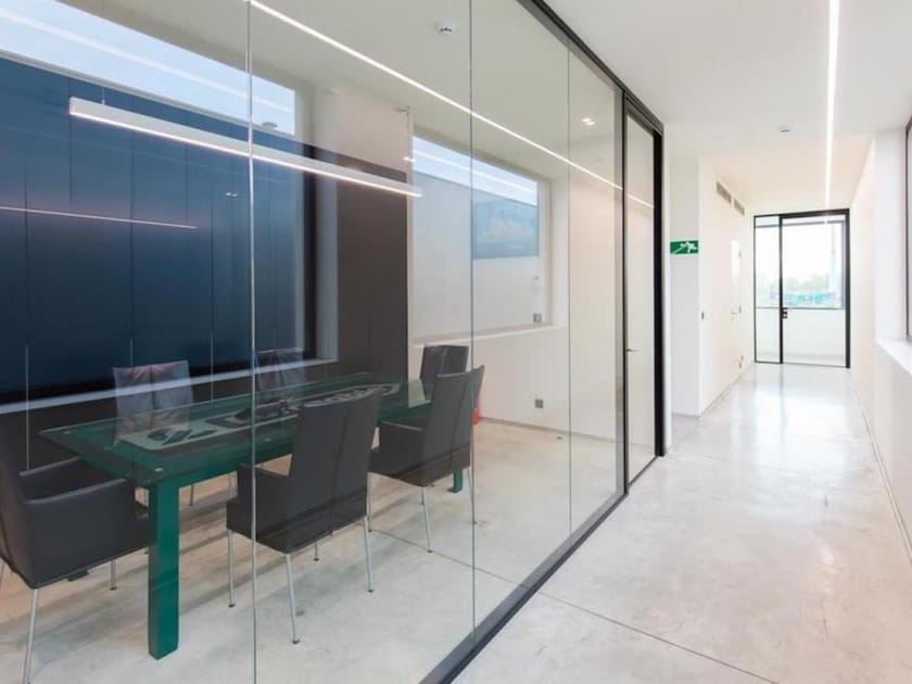 Glass office partition Modular office walls By AVC Gemino