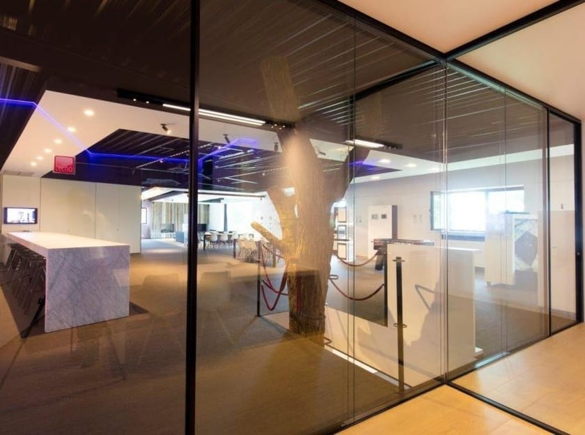 Glass office partition Modular office walls By AVC Gemino