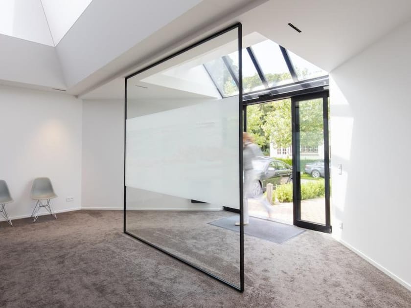 Glass office partition Modular office walls By AVC Gemino