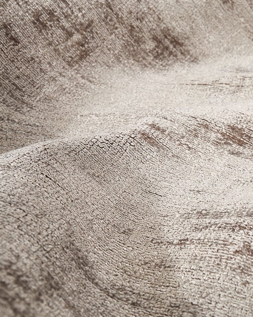 FEEL ROUND CORD Handmade banana-leaf rug By Mohebban