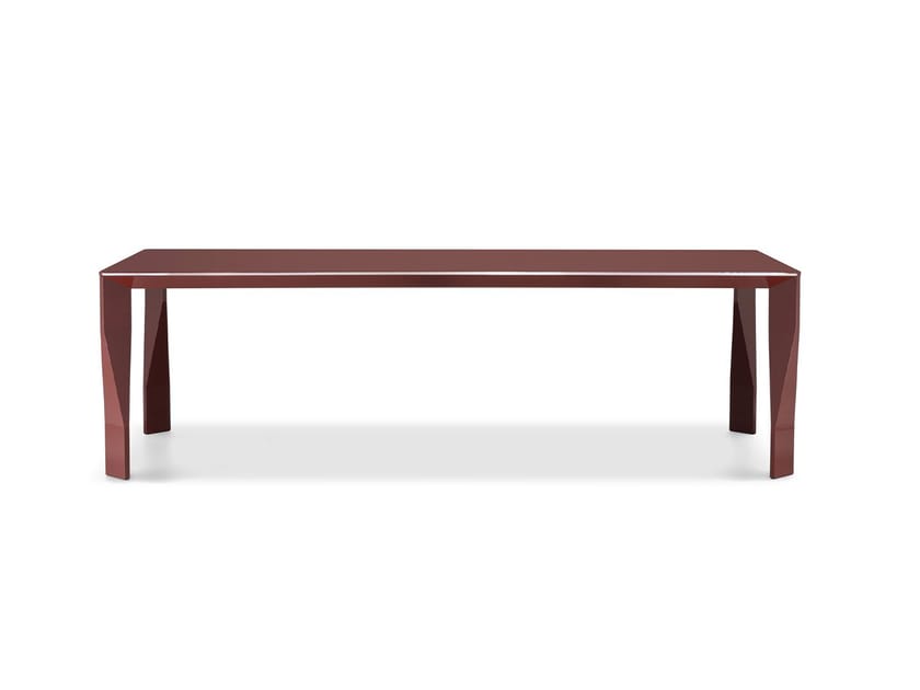 DIAMOND Rectangular glass dining table By Molteni & C. | design ...