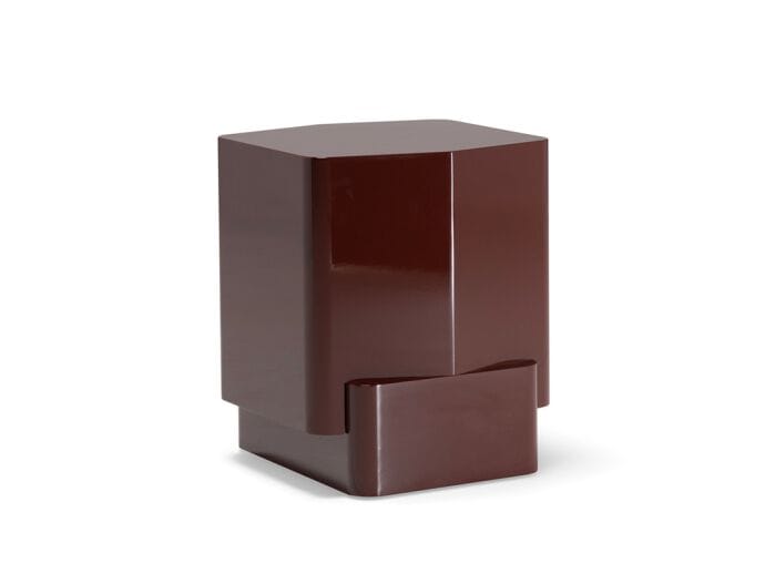 LÈA Hexagonal polyurethane central coffee table By Molteni & C.