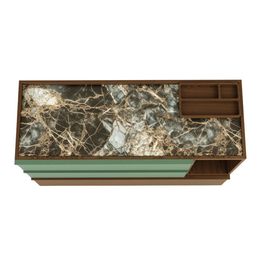 DUKE Ash chest of drawers By Morelato