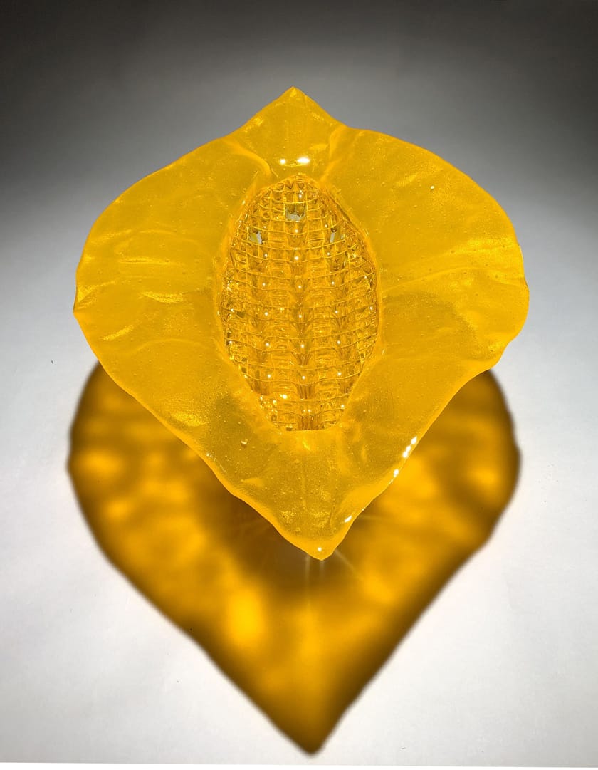 GOLDEN DROP Centerpiece By Mosche Bianche