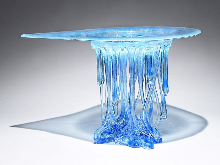 WINDY LIGHT BLUE ABYSS Centerpiece By Mosche Bianche