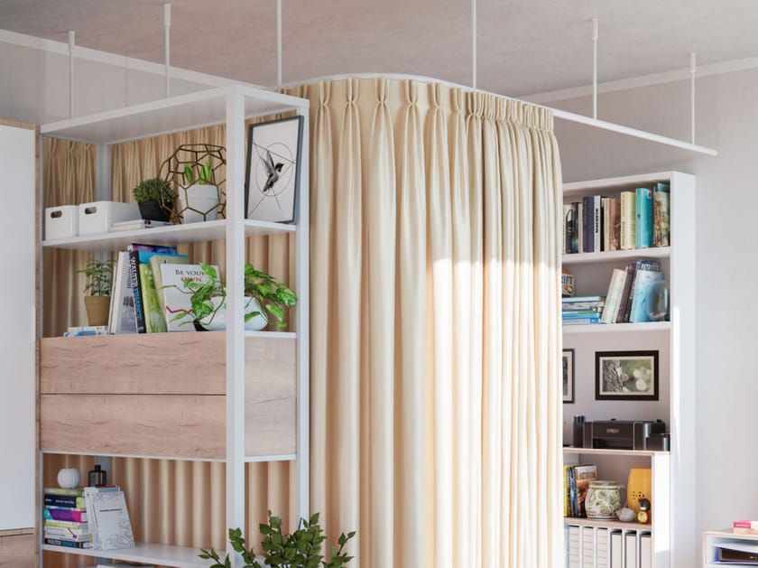 ROUND 468 Aluminium drapery track By Mottura