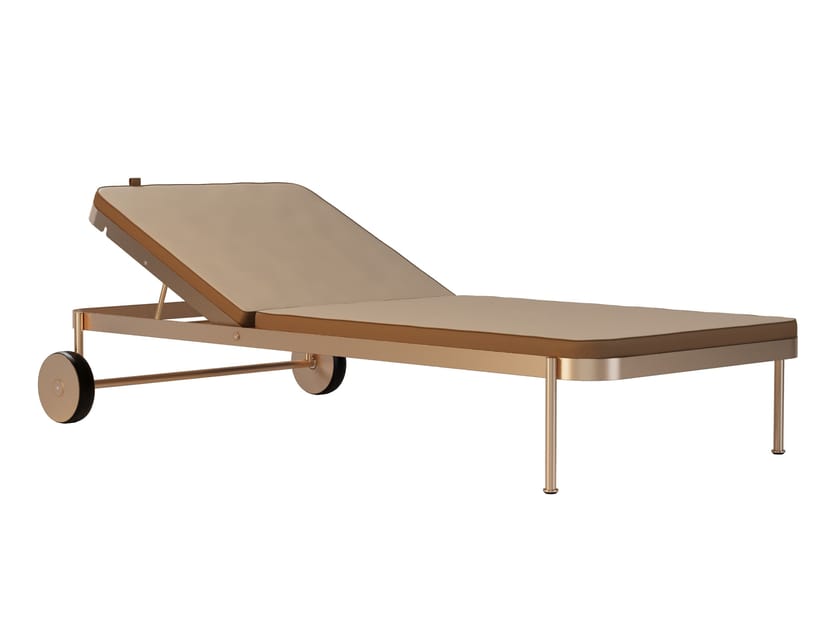 TRACE Recliner fabric sun lounger By Myface