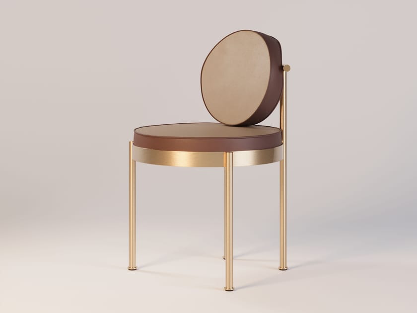 TRACE Chaise de jardin rembourrée en tissu By Myface