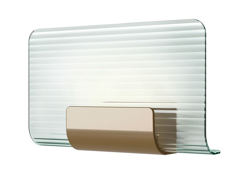 NAMI LED glass and aluminium wall light By KDLN | design Alberto Saggia ...
