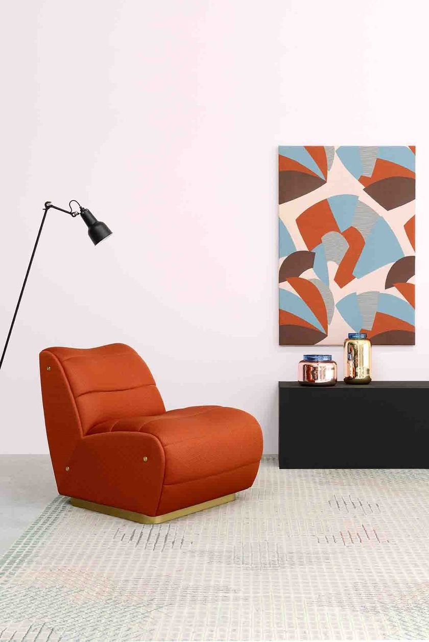 Solid-color washable Trevira® CS fabric NANO By LELIEVRE