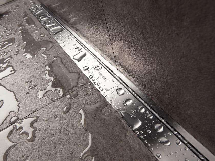 NANO WALL Rigole de douche en acier inoxydable By ESS Easy Drain