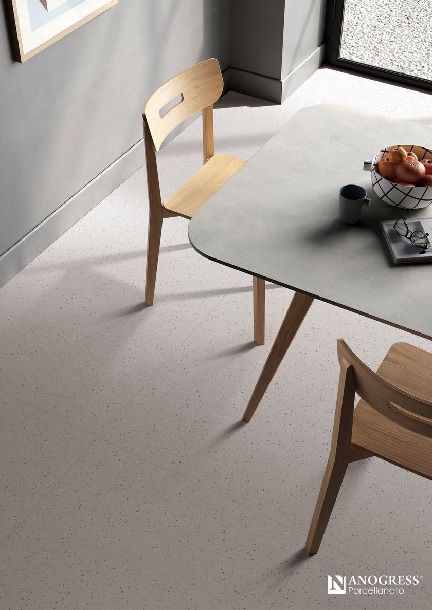 Pavimento/rivestimento in gres porcellanato effetto terrazzo veneziano ...