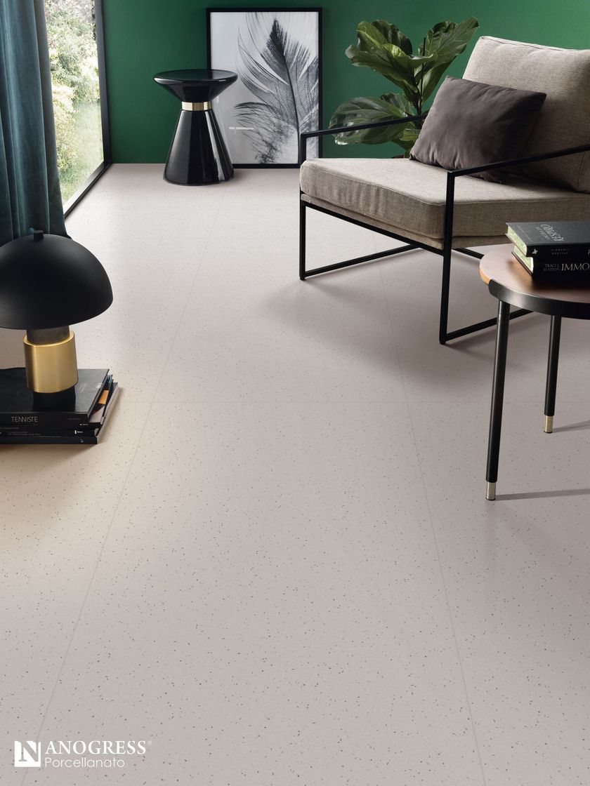 Pavimento/rivestimento in gres porcellanato effetto terrazzo veneziano ...