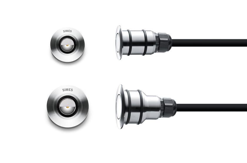 NANOLED INOX LED stainless steel steplight By SIMES