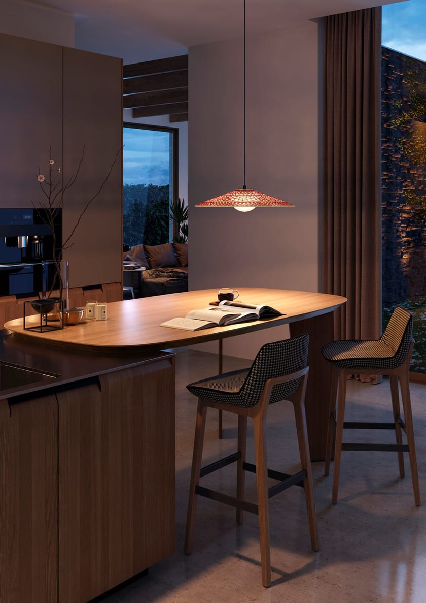 NANS S/55 OUTDOOR Outdoor pendant lamp By Bover | design Joana Bover