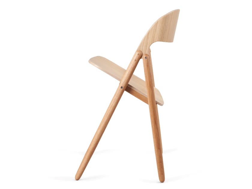 NARIN | Oak chair Folding oak chair By Case | design David Irwin